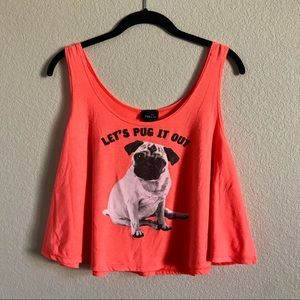 Rue21 | Tops | Pug Crop Top | Poshmark